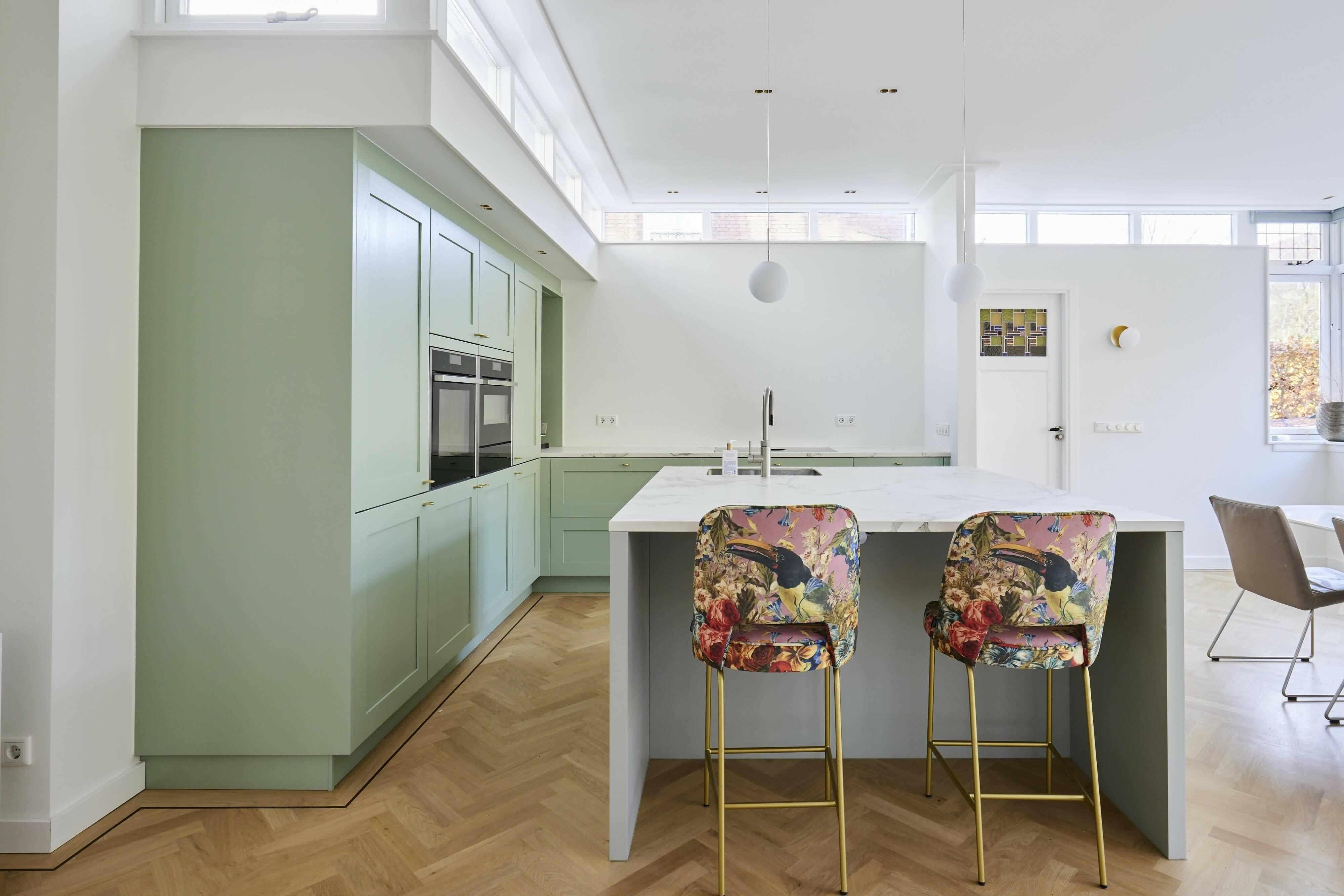 Groene jaren 30 keuken | OBLY